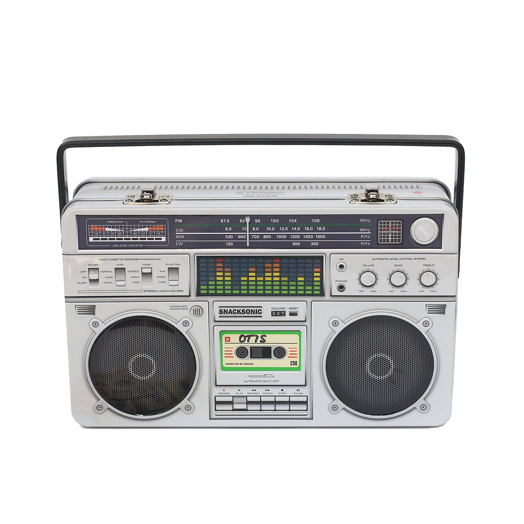 Boombox Lunch Box – Rerun the 80s