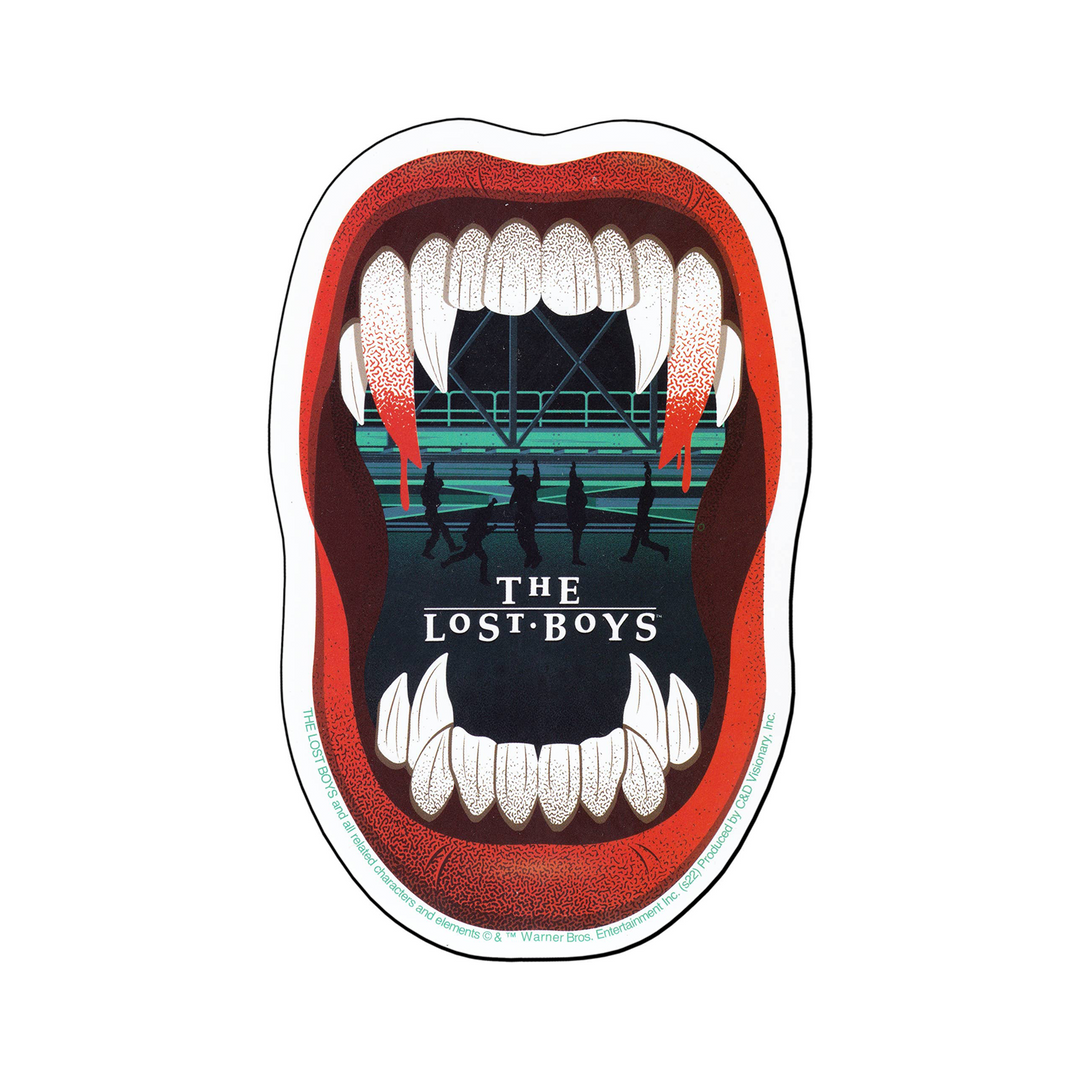 The Lost Boys Fang Logo Sticker – Rerun the 80s
